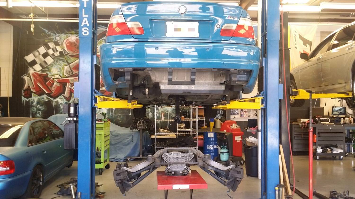 BMW M3 E46 Subframe reinforcement - Solo Motorsports